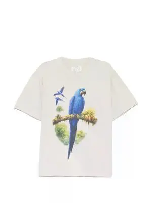 MELT Parrot-printed T-shirt