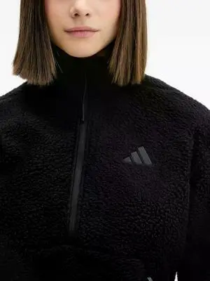Adidas City Tech High Pile Fleece-texture Sweatshirt
