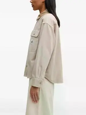 Carhartt Work In Progress Prescott Corduroy-collar Logo Patch Jacket
