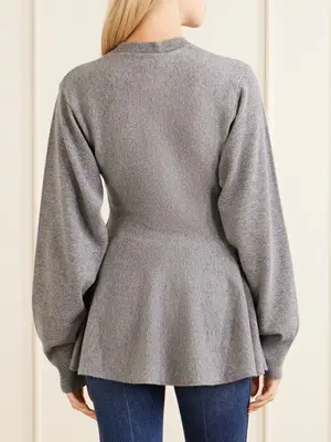 Stella McCartney Wool Peplum Sweater