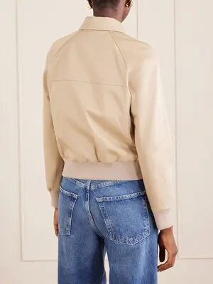 NILI LOTAN Saul Cotton Bomber Jacket