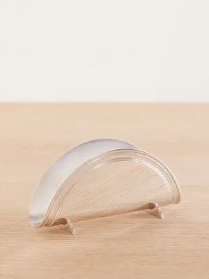 Christofle Albi -plated Napkin Holder - Silver