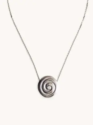 LOUIS ABEL Uzu Mid Necklace - Silver