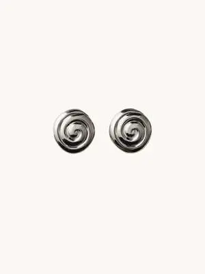 LOUIS ABEL Uzu Mid Earrings - Silver