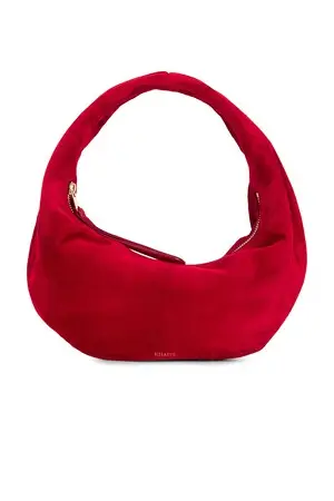 Khaite Olivia Mini Hobo Bag - Ruby