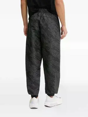 Adidas Aop Power Workout Three Stripes Print Trousers