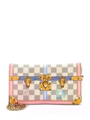 LOUIS VUITTON Weekend Pochette Limited Edition Damier Summer Trunks Clutch Bag - Multicolour