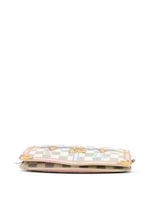 LOUIS VUITTON Weekend Pochette Limited Edition Damier Summer Trunks Clutch Bag