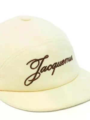 Jacquemus Le Lana Logo Embroidered Baseball Cap
