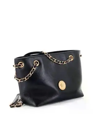 Versace Medusa Icon Chain Leather Mini Tote Bag
