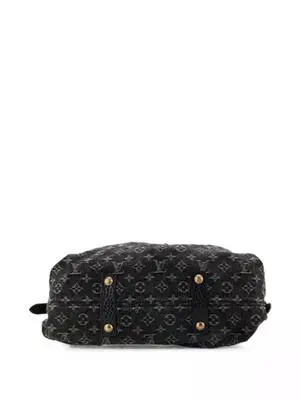 LOUIS VUITTON Monogram Denim Neo Cabby Mm Tote Bag - Black