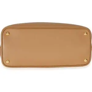 Prada Caramel Red Saffiano Cuir Tote