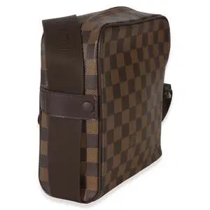 LOUIS VUITTON Damier Ebene Canvas Olav Pm Messenger Bag
