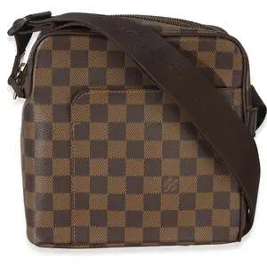 LOUIS VUITTON Damier Ebene Canvas Olav Pm Messenger Bag