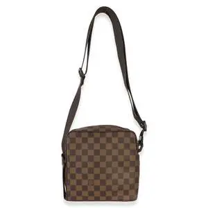 LOUIS VUITTON Damier Ebene Canvas Olav Pm Messenger Bag