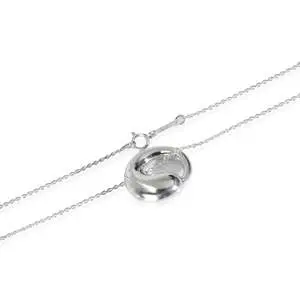Tiffany & Co. Sterling Silver Elsa Peretti Eternal Circle Pendant Necklace