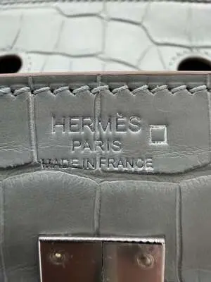 Hermès Birkin Matte Alligator Palladium Hardware