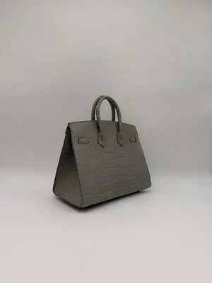 Hermès Birkin Matte Alligator Palladium Hardware