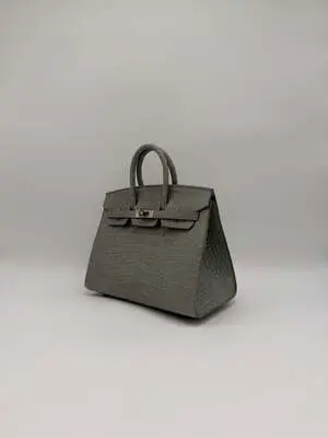 Hermès Birkin Matte Alligator Palladium Hardware
