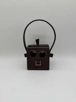 Hermès Petit H Robot Rouge Sellier Cassis