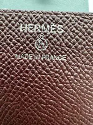 Hermès Petit H Robot Rouge Sellier Cassis