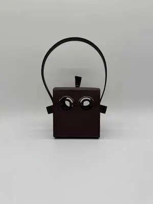 Hermès Petit H Robot Rouge Sellier Cassis