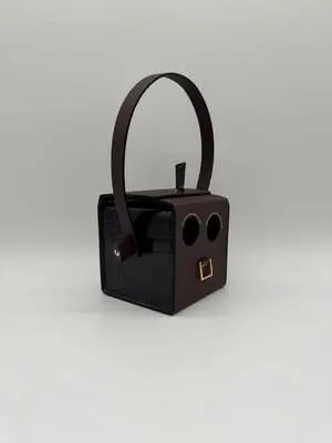 Hermès Petit H Robot Rouge Sellier Cassis