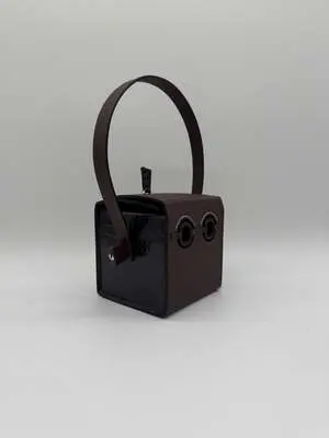 Hermès Petit H Robot Rouge Sellier Cassis
