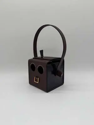 Hermès Petit H Robot Rouge Sellier Cassis