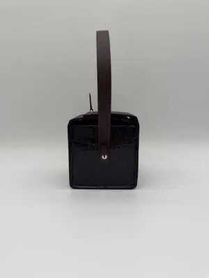 Hermès Petit H Robot Rouge Sellier Cassis