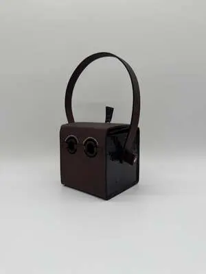 Hermès Petit H Robot Rouge Sellier Cassis