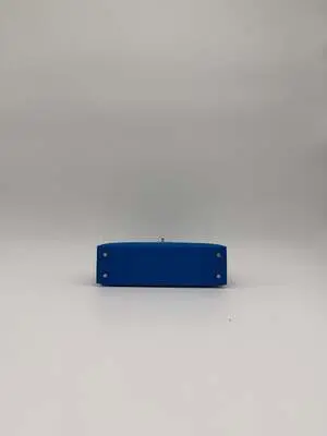 Hermès Mini Kelly Bleu Hydra Epsom Palladium Hardware