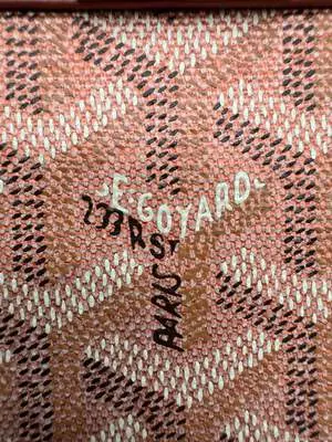 Goyard Saïgon Structuré Handbag