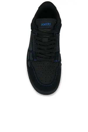 Amiri Skel Top Low Sneakers - Black