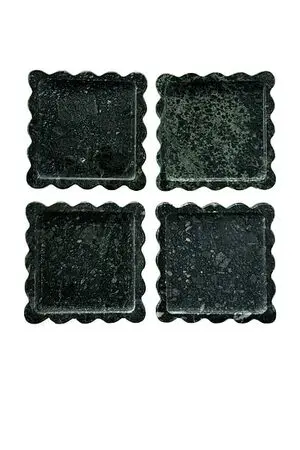 ANASTASIO HOME Box Set Of 4 Coasters - Emerald