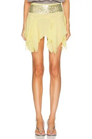 Gimaguas Leila Sequined Mini Skirt