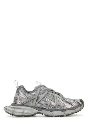Balenciaga Mesh And Rubber 3xl Extreme Sneakers - Grey