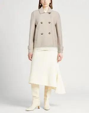 Cinzia Rocca Virgin Wool Pea Coat