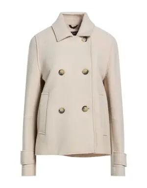 Cinzia Rocca Virgin Wool Pea Coat