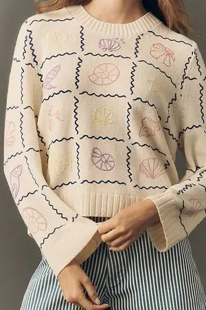 Chinti & Parker Wool Cashmere Shell Sweater