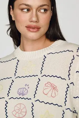 Chinti & Parker Wool Cashmere Shell Sweater