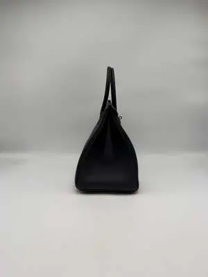 Hermès Birkin Hhs In Vert Foncé / Noir Swift Leather With Palladium Hardware - Multi