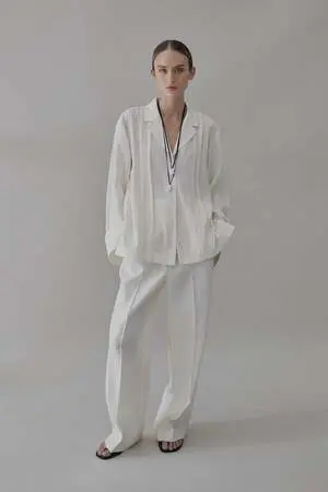 HEIRLOME Guayabera Silk And Linen Shirt