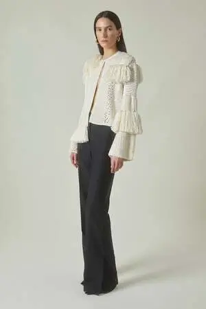 HEIRLOME Nova Tailored Trousers In Silk And Wool