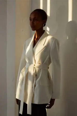 HEIRLOME Luisa Blazer In Silk