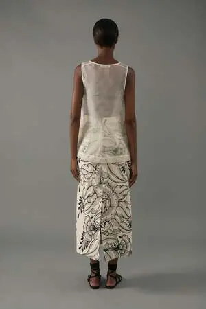 HEIRLOME Elaine Organza Tank Top