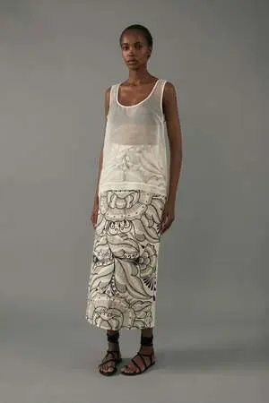 HEIRLOME Elaine Organza Tank Top