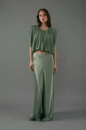 HEIRLOME Perla Skirt - Eucalyptus