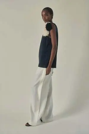 HEIRLOME Valentina Trousers - Ivory