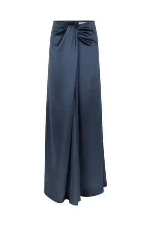HEIRLOME Leticia Maxi Skirt In Silk Crepe-back Satin